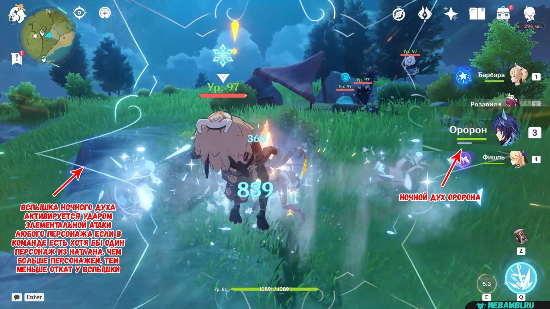 Гайд на Оророна в Genshin Impact: билд и сборка Оророн / Оружия ...